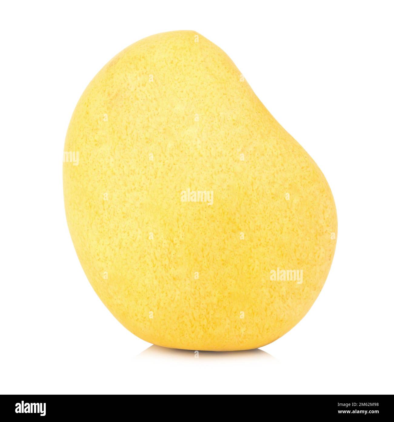 yellow mango isolated on white background Stock Photo - Alamy
