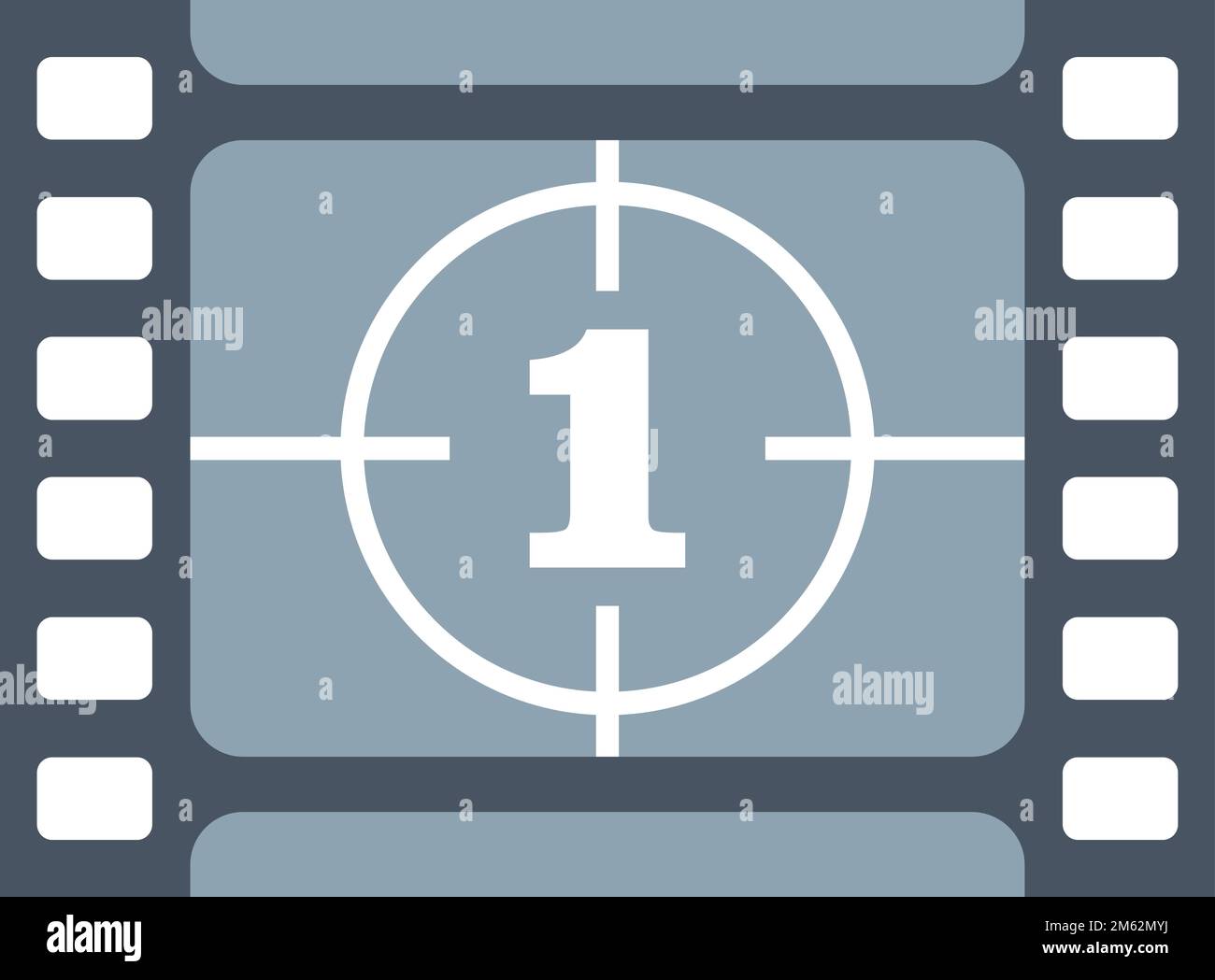 Film stage icon flat vector. Cinema movie. Camera studio isolated Stock ...