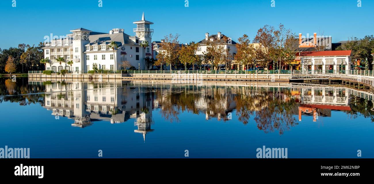 Celebration florida hotel town hi-res stock photography and images - Alamy