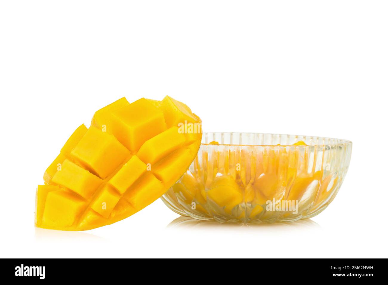 Organic fruit mango in Cut Out Stock Images & Pictures - Alamy