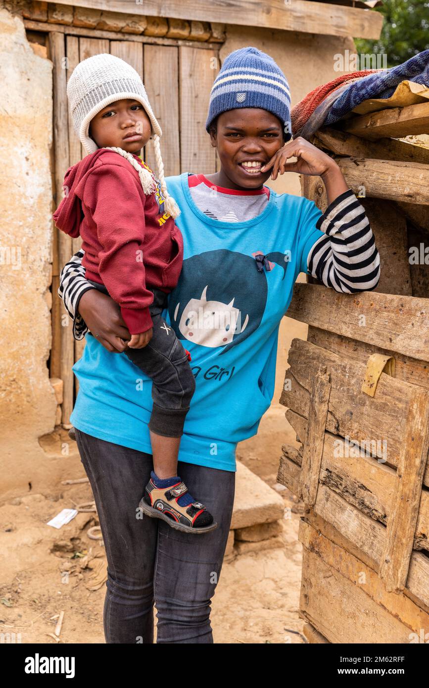Masindray village family life, Antananarivo, Madagascar, Africa Stock Photo - Alamy