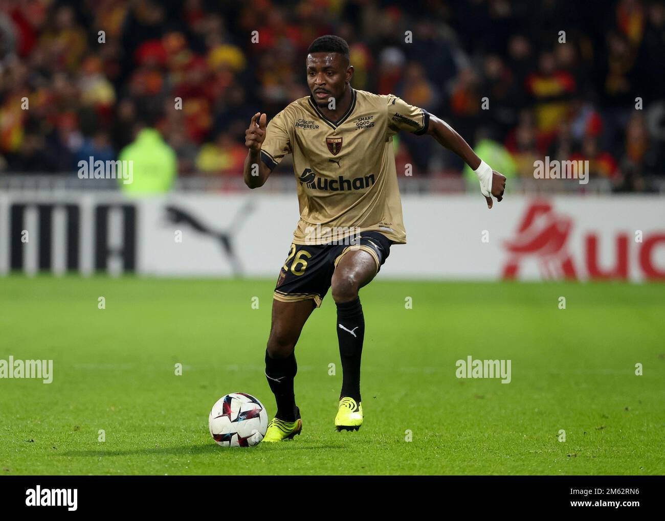 Lens, France. 01st Jan, 2023. Salis Abdul Samed of Lens during the ...