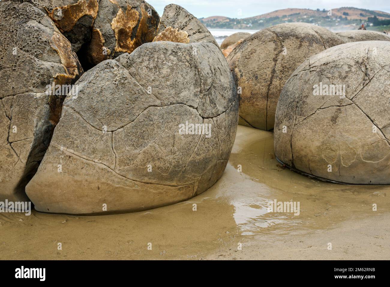 Spherical stones on the beach hi-res stock photography and images - Alamy
