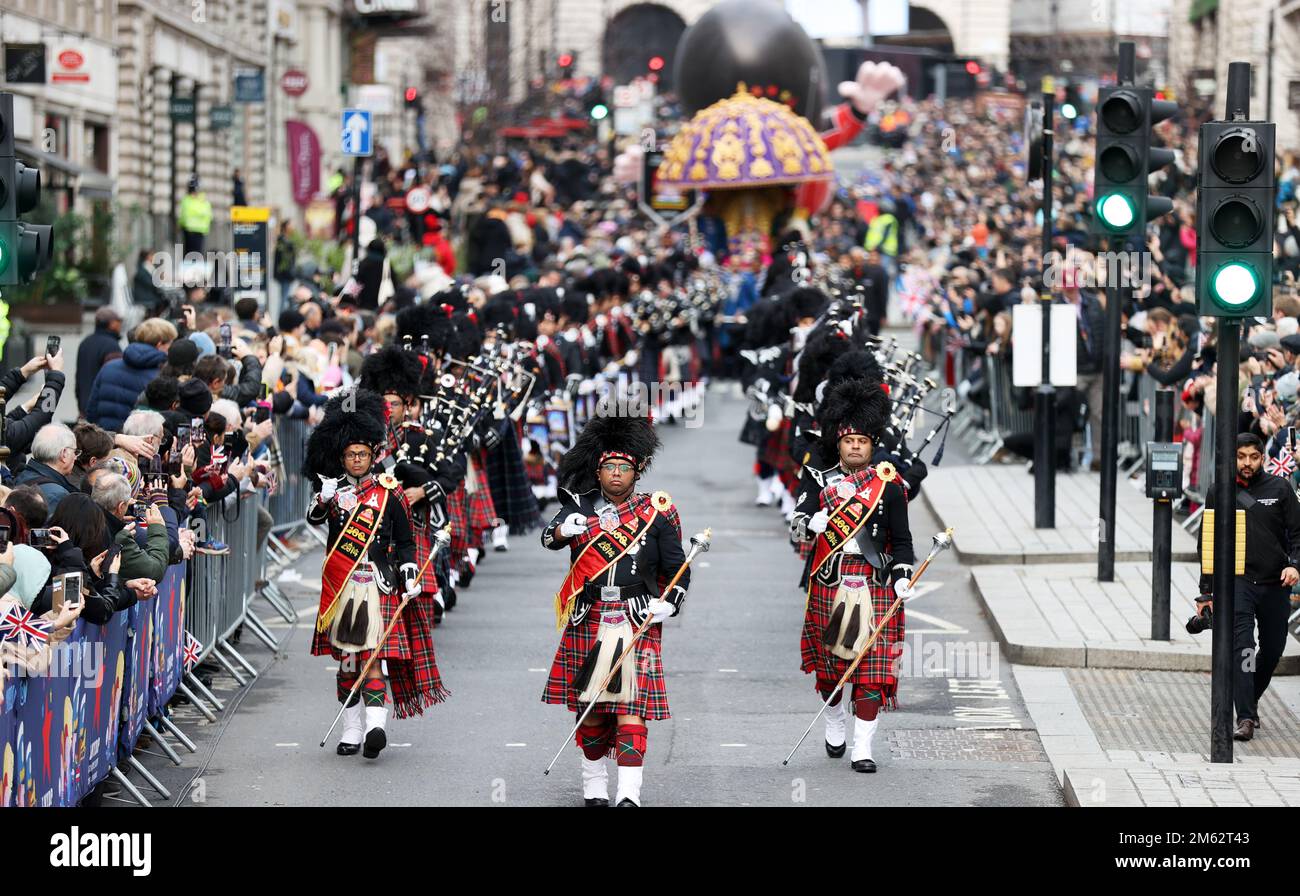 New years parade london 2023 hi-res stock photography and images - Alamy