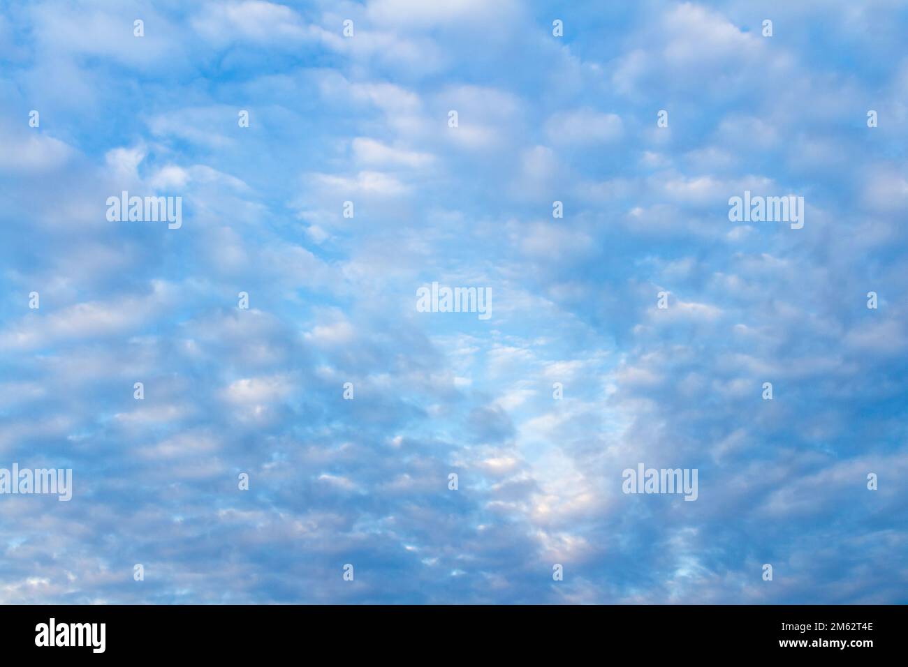 Blue sky with clouds Stock Photo - Alamy