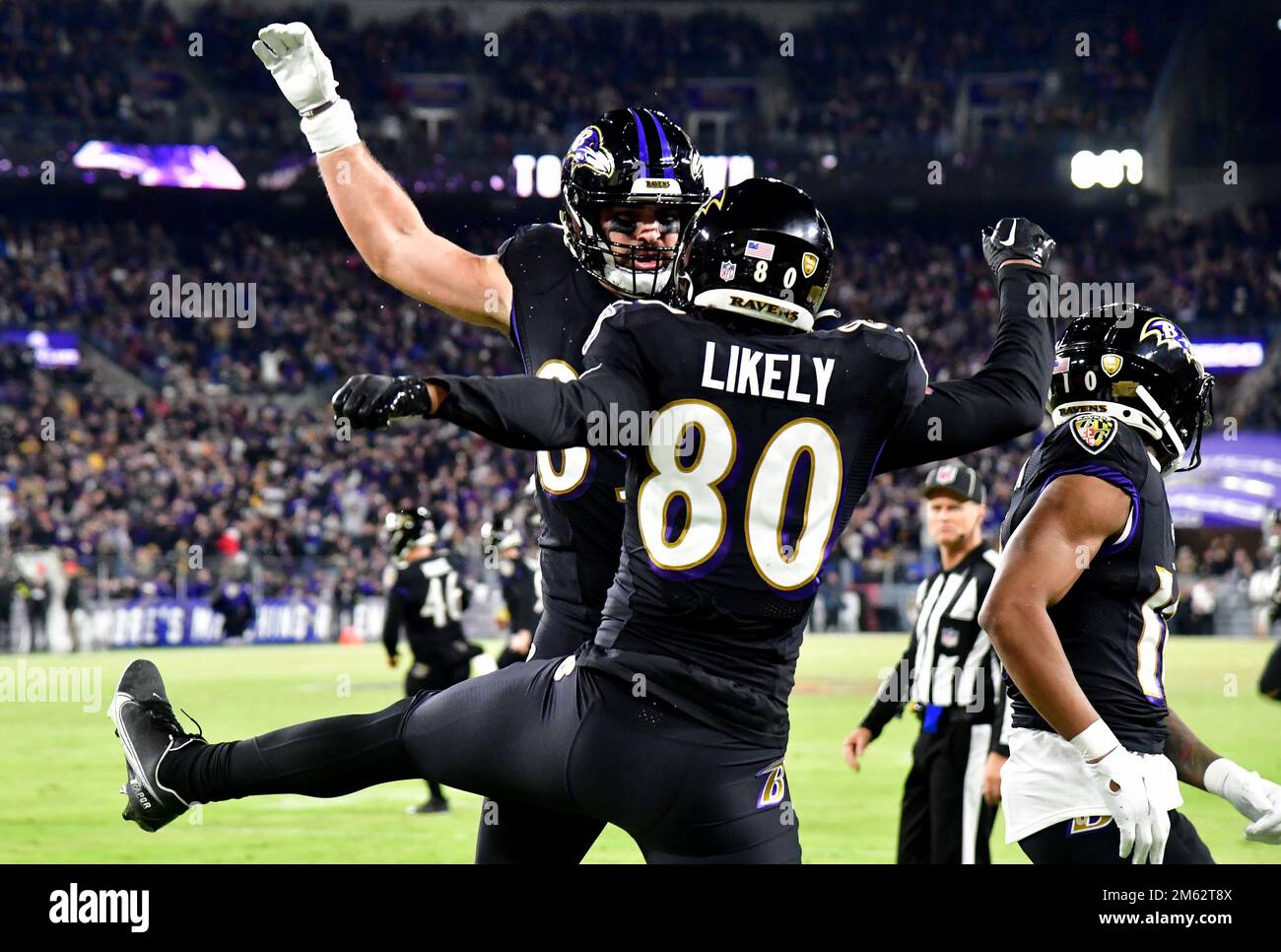 Baltimore, United States. 01st Jan, 2023. Baltimore Ravens tight end ...