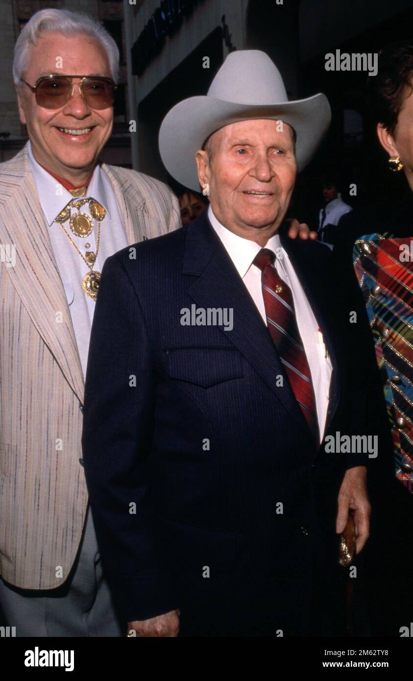 Gene Autry Circa 1990's . Credit: Ralph Dominguez/MediaPunch Stock ...