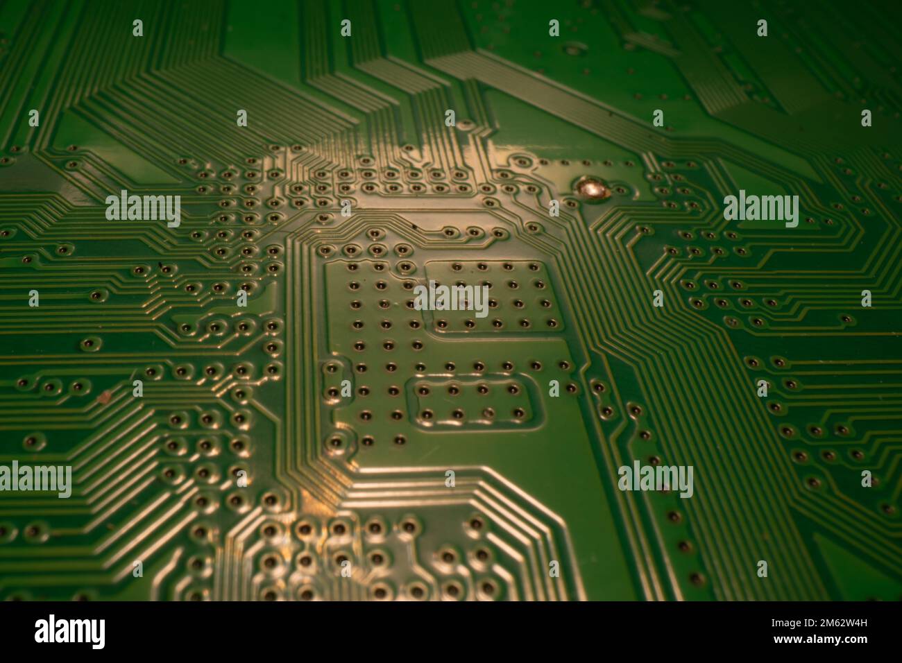 Electronic circuit board closeup. Electronic motherboard card. Circuitry and close-up on ...