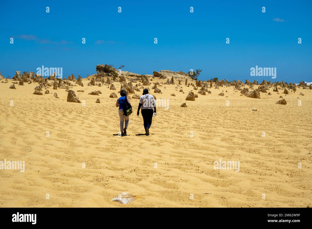 Pinnacles Desert Lookout and Drive-Tourism Western Australia Stock ...