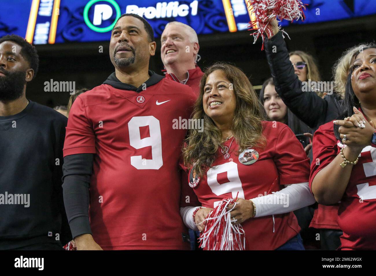 December 31, 2022: Alabama quarterback Bryce Young's parents, Craig and ...