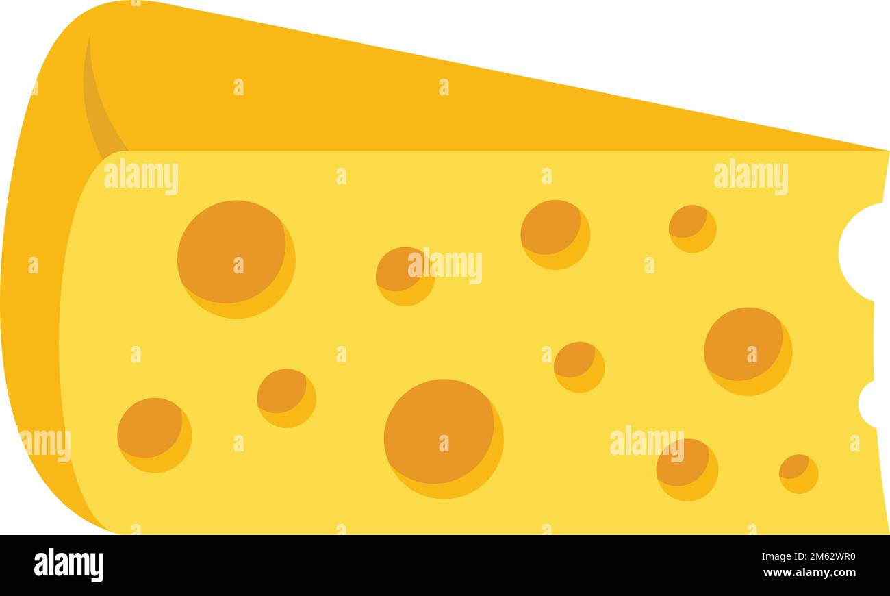 Greek cheese icon flat vector. Feta parmesan. Cheddar milk isolated Stock Vector Image & Art - Alamy