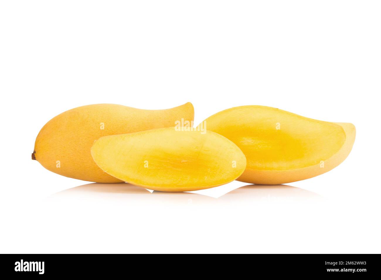 Mango isolated no white background Stock Photo - Alamy