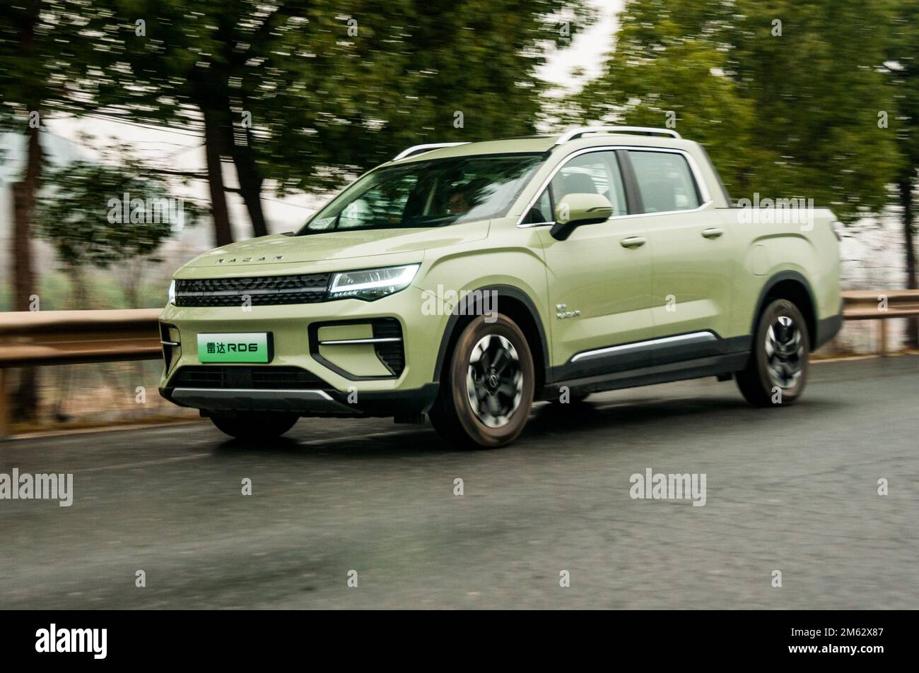 Zhejiang Province, China – 28122022: Radar RD6 electric pickup truck ...