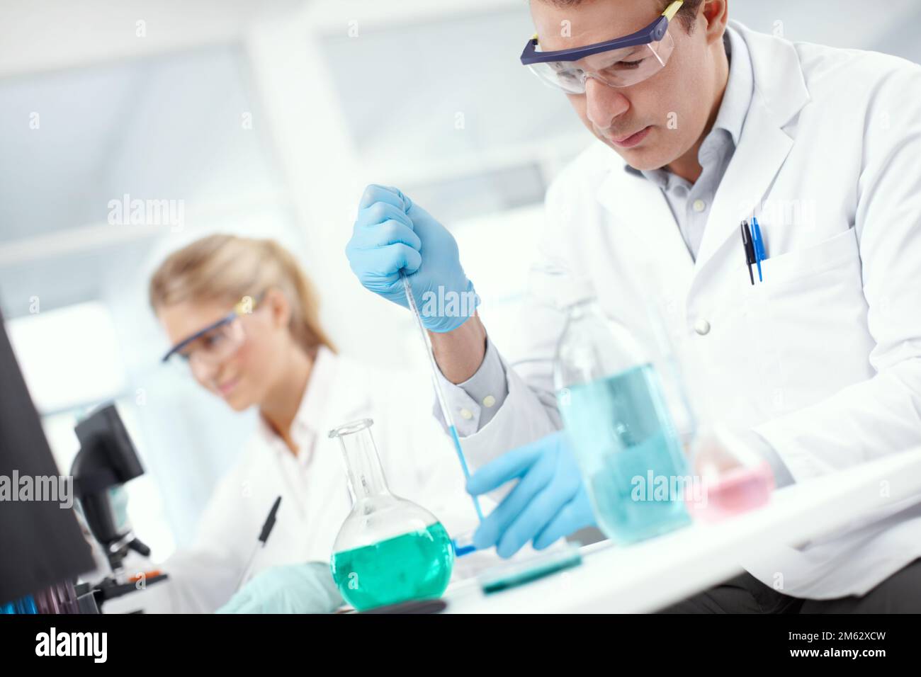 Researchers team work computer hi-res stock photography and images - Alamy