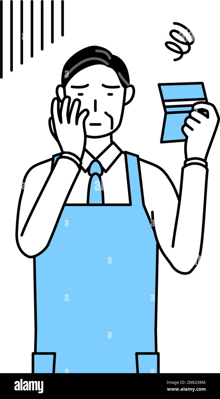 Bank cashier looking up hi-res stock photography and images - Alamy