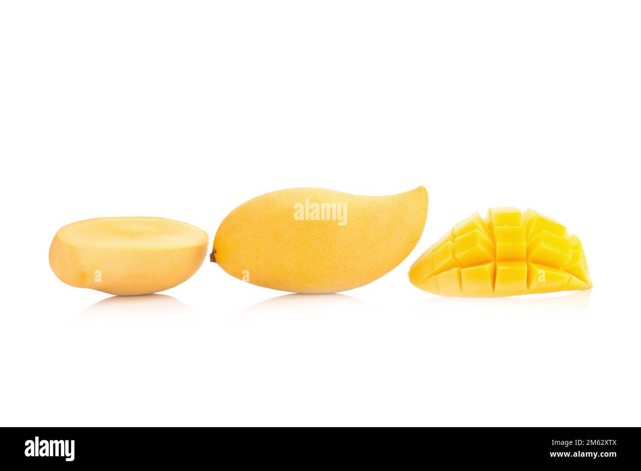 Mango isolated no white background Stock Photo - Alamy