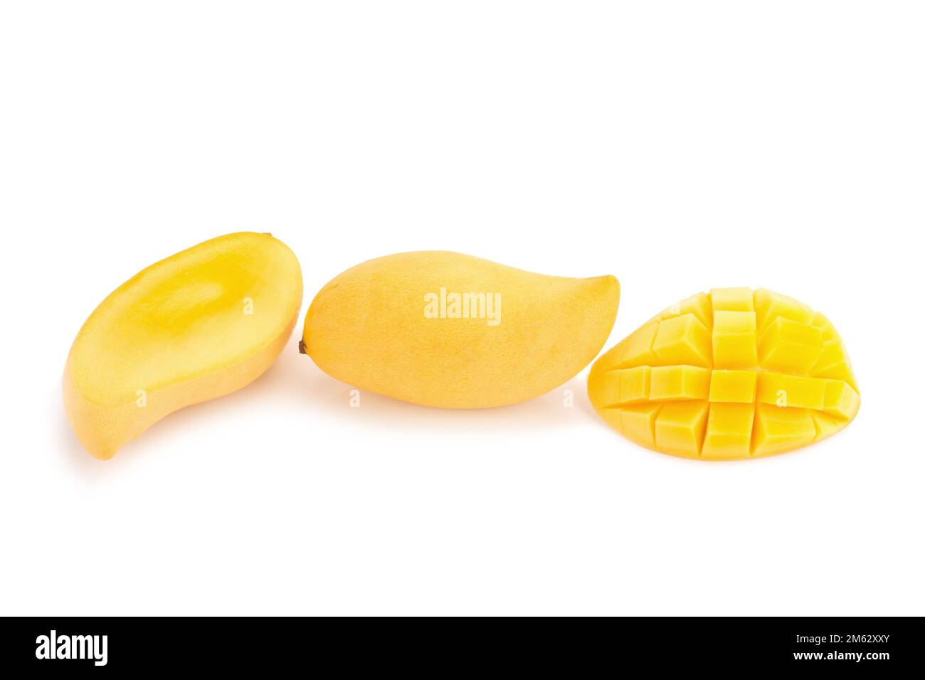Mango isolated no white background Stock Photo - Alamy