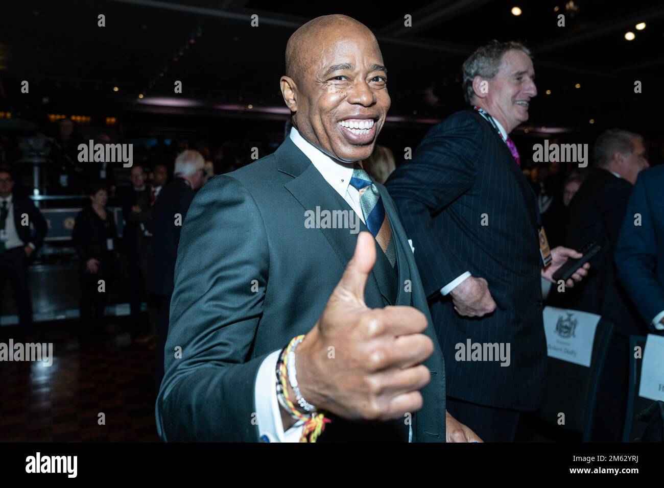 New York mayor Eric Adams attends Inauguration ceremony for New York ...