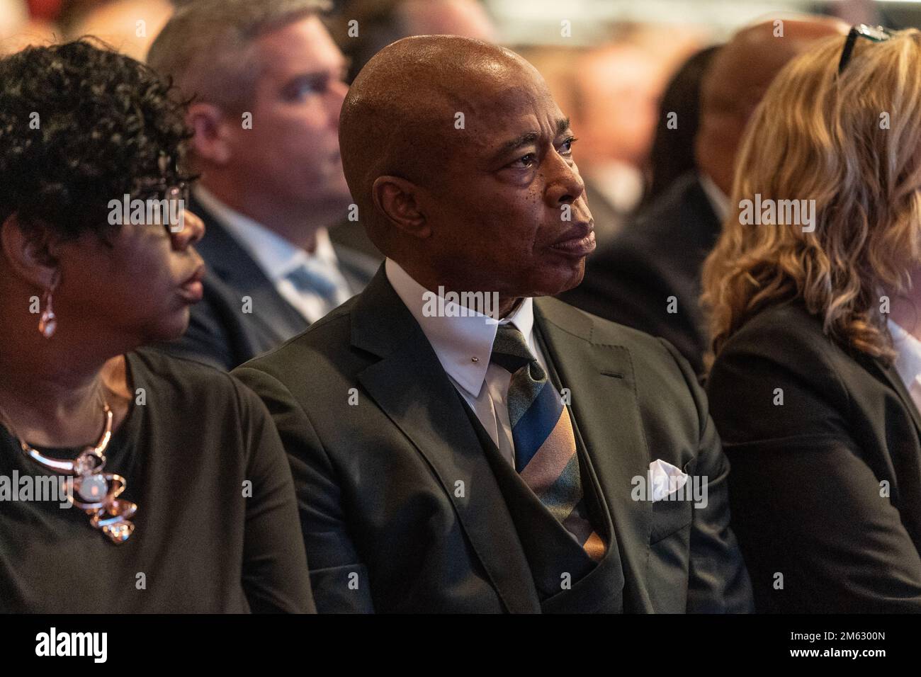 New York mayor Eric Adams attends Inauguration ceremony for New York ...