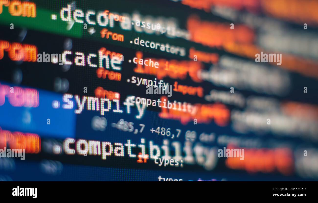It Business Python Code Computer Screen Mobile Application Design