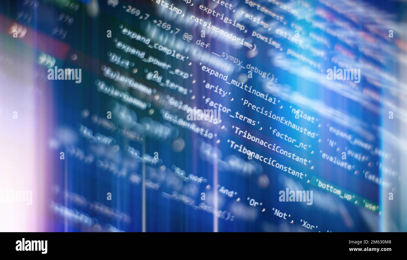 It Business Python Code Computer Screen Mobile Application Design