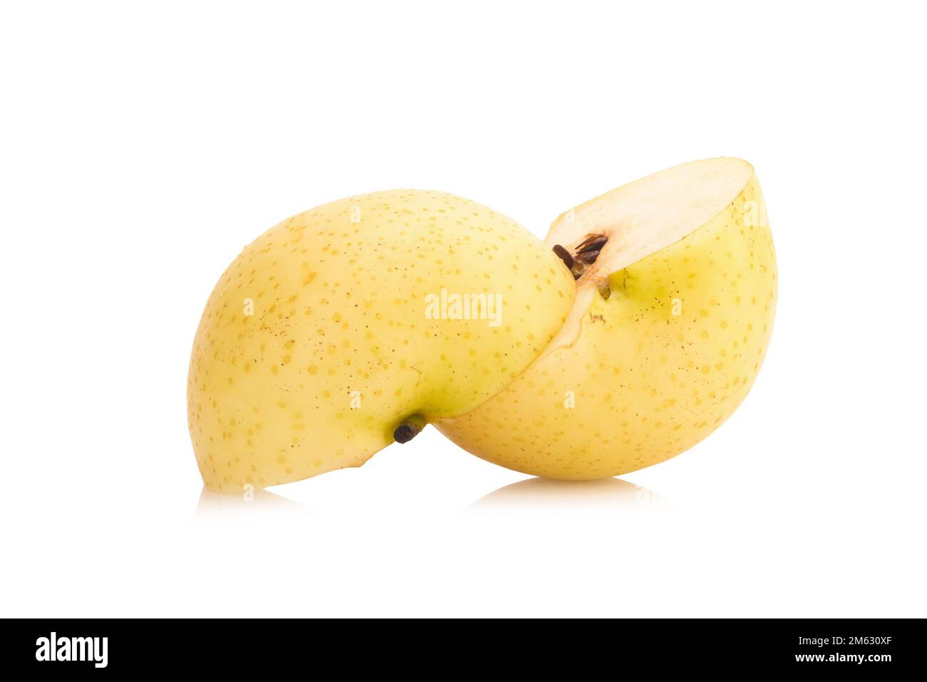 pear fruit isolated on white background Stock Photo - Alamy