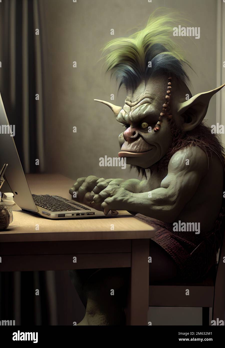 Trolling keyboard hi-res stock photography and images - Alamy