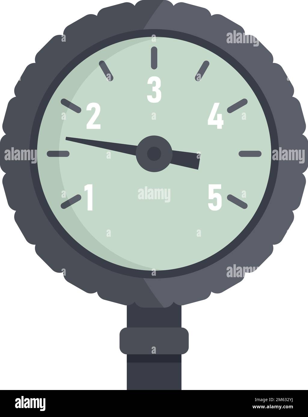 Oxygen pressure gauge Stock Vector Images - Alamy