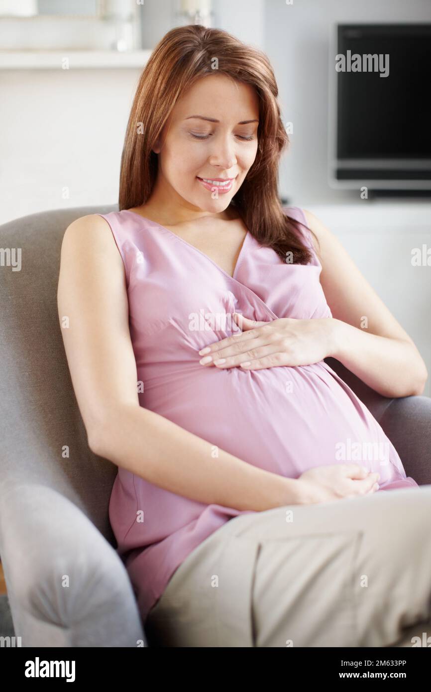 I will give you everything I have to give. A glowing pregnant woman ...