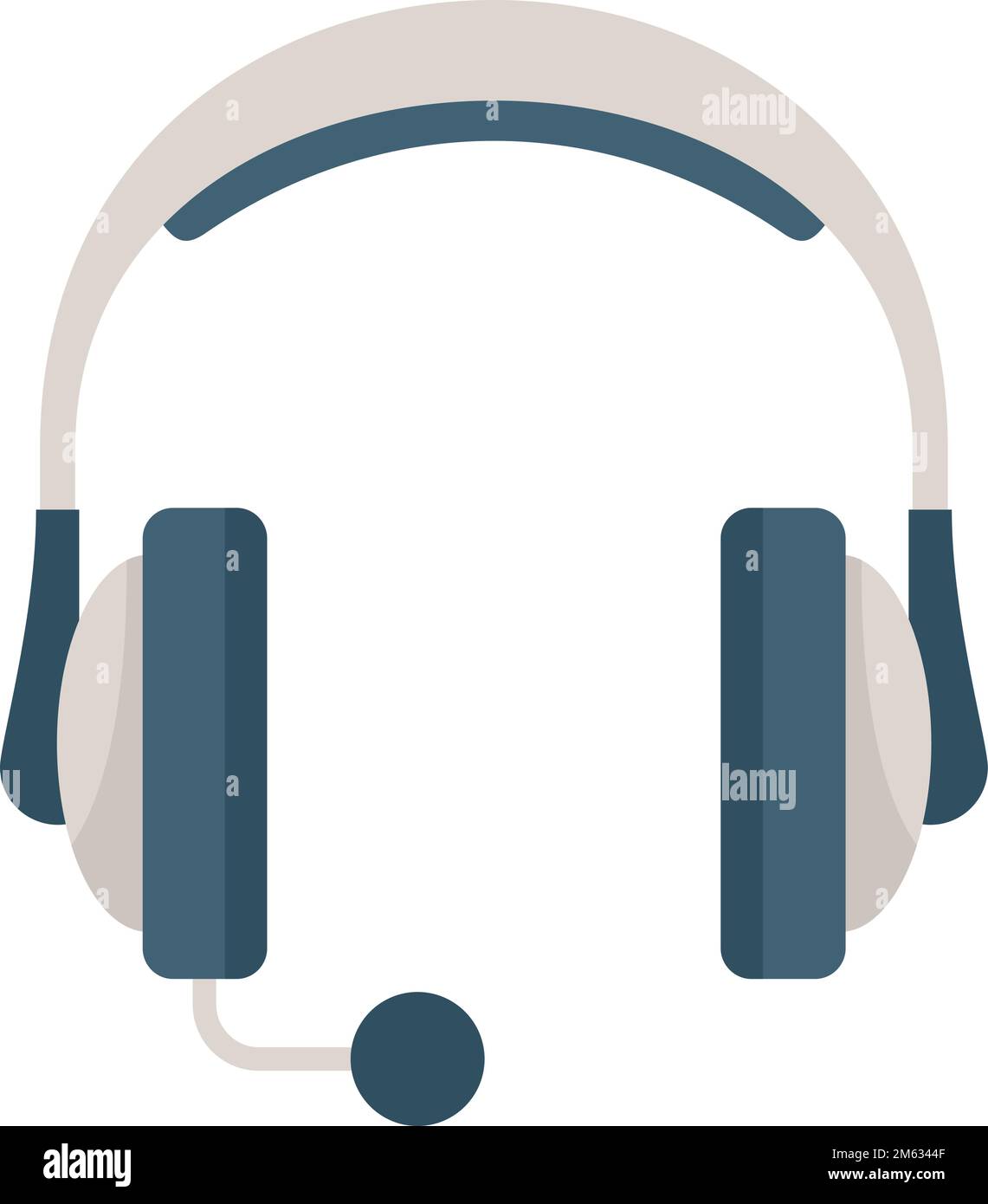 Headset and mic Stock Vector Images - Alamy