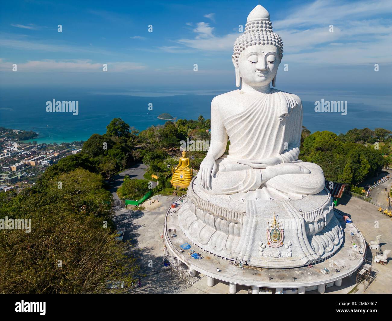 Big Buddha is a seated Maravija Buddha statue in Phuket, Thailand. The ...