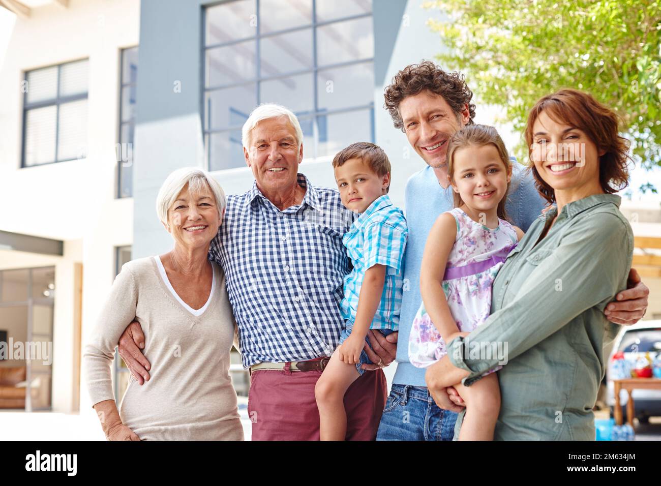 For them, family is everything. Portrait of a happy multi-generational ...