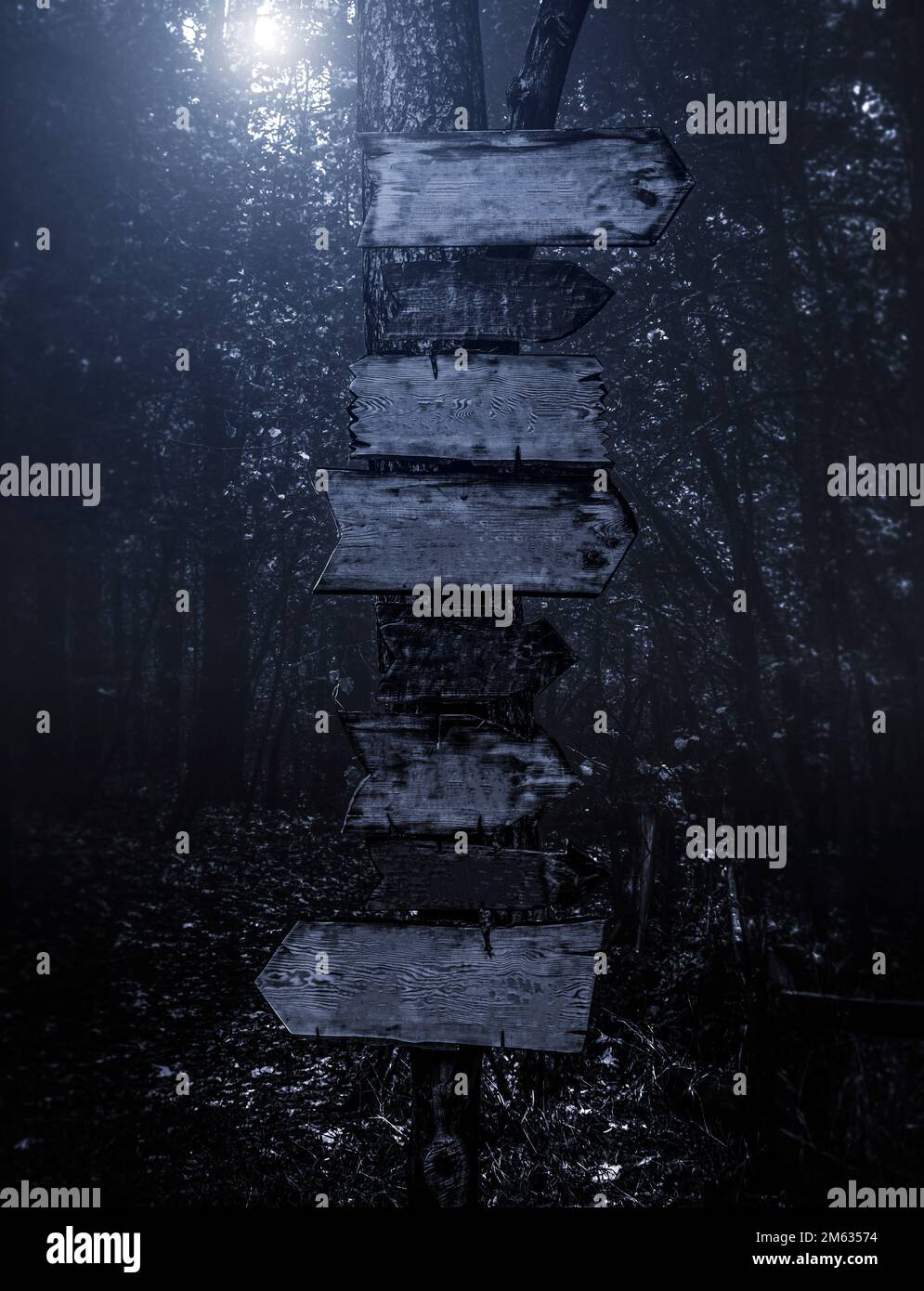 Deep dark wood sign hi-res stock photography and images - Alamy