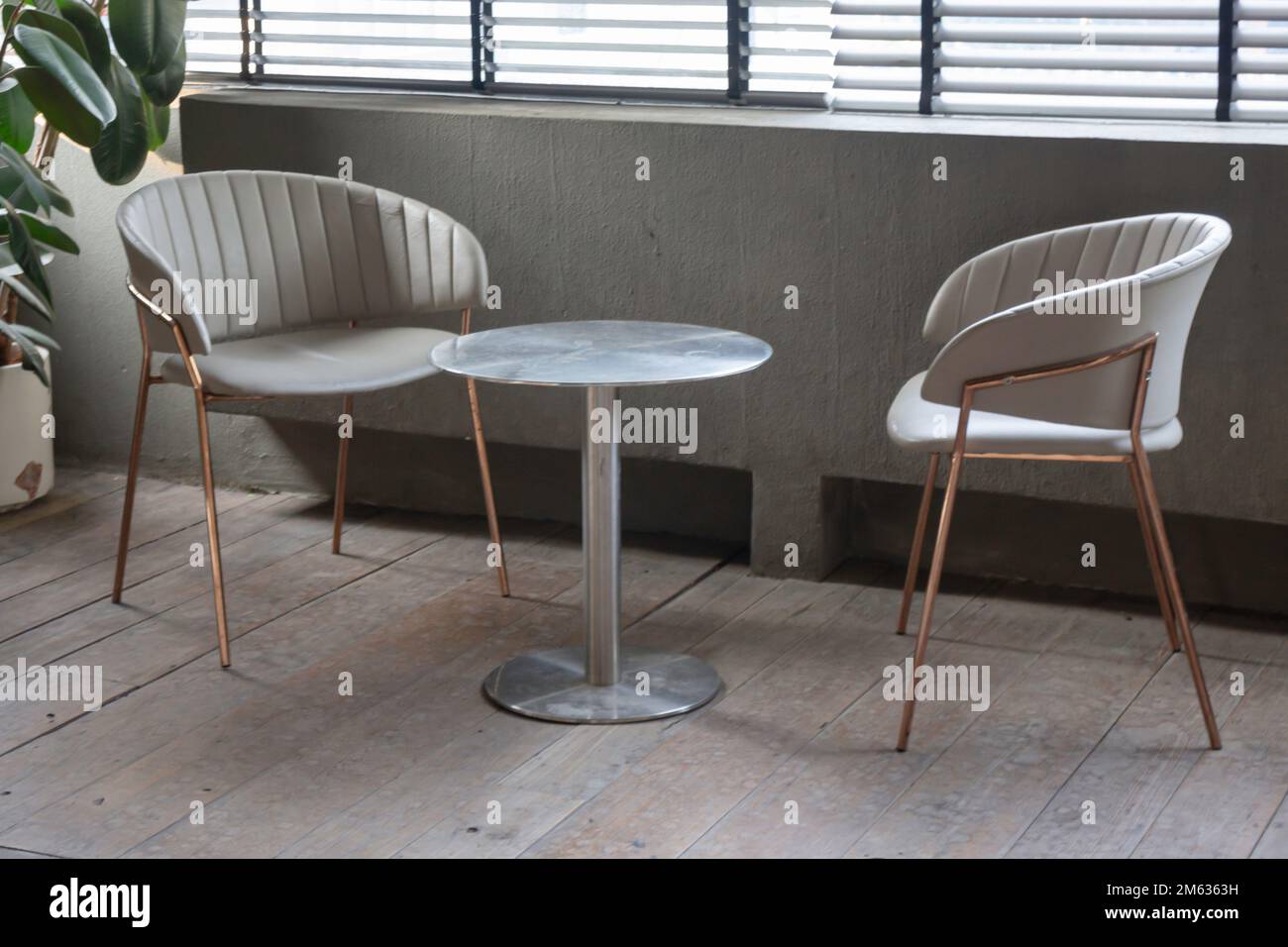 Coffee shop or cafe restaurant wooden interior, stock photo Stock Photo ...