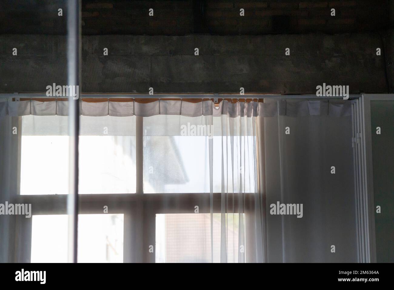 Coffee shop or cafe restaurant wooden interior, stock photo Stock Photo ...