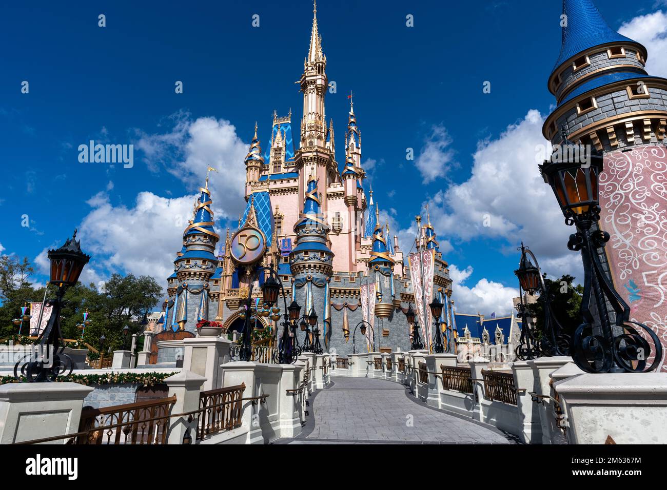 Orlando, FL, USA - November 5 2022 : Magic Kingdom Park. The Walt ...