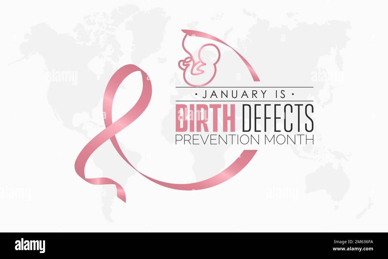 Vector banner template design concept of National Birth Defects ...