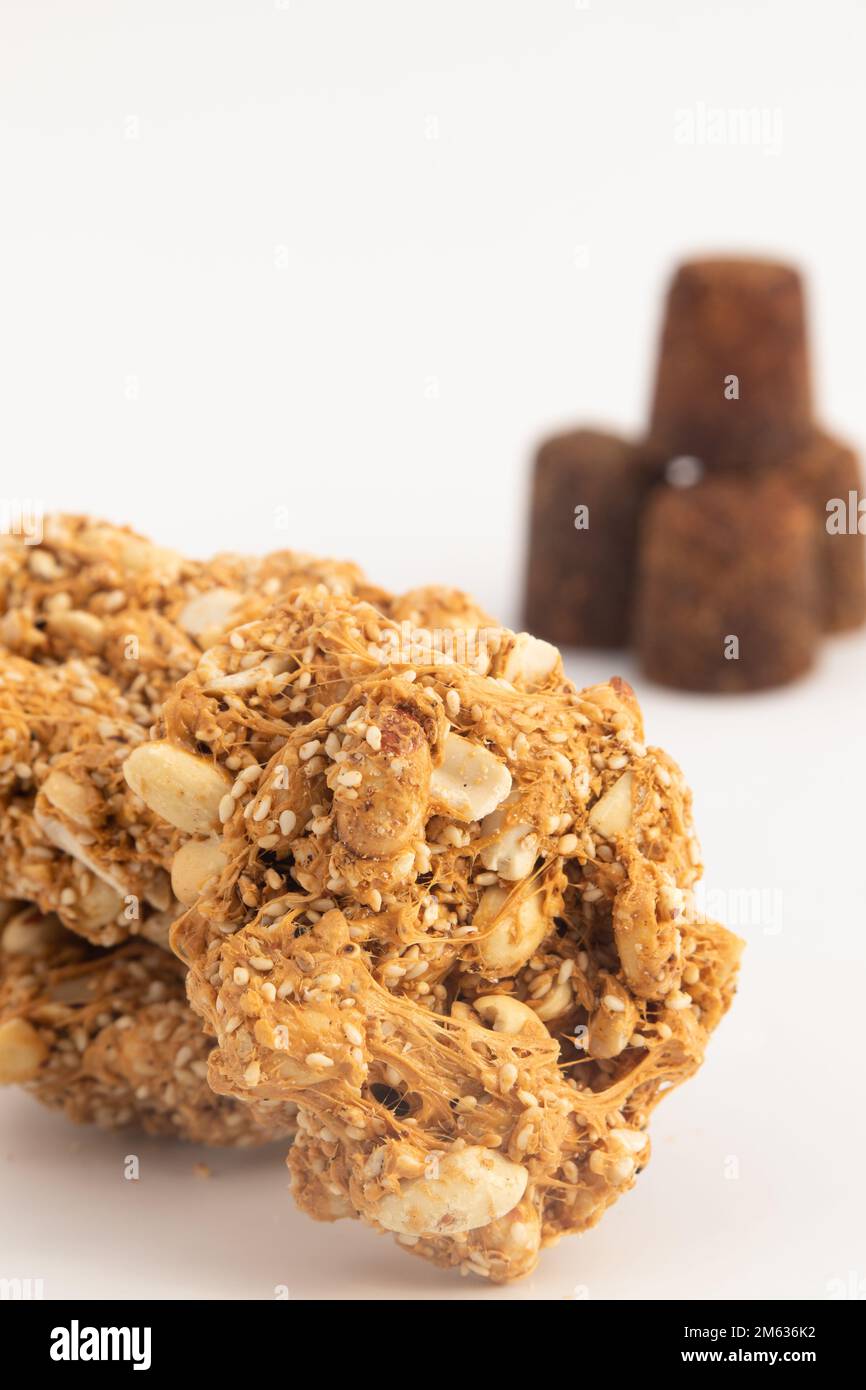Makar Sankranti Or Lohri Mithai Til Gud Peanut Gajak Also Known As ...