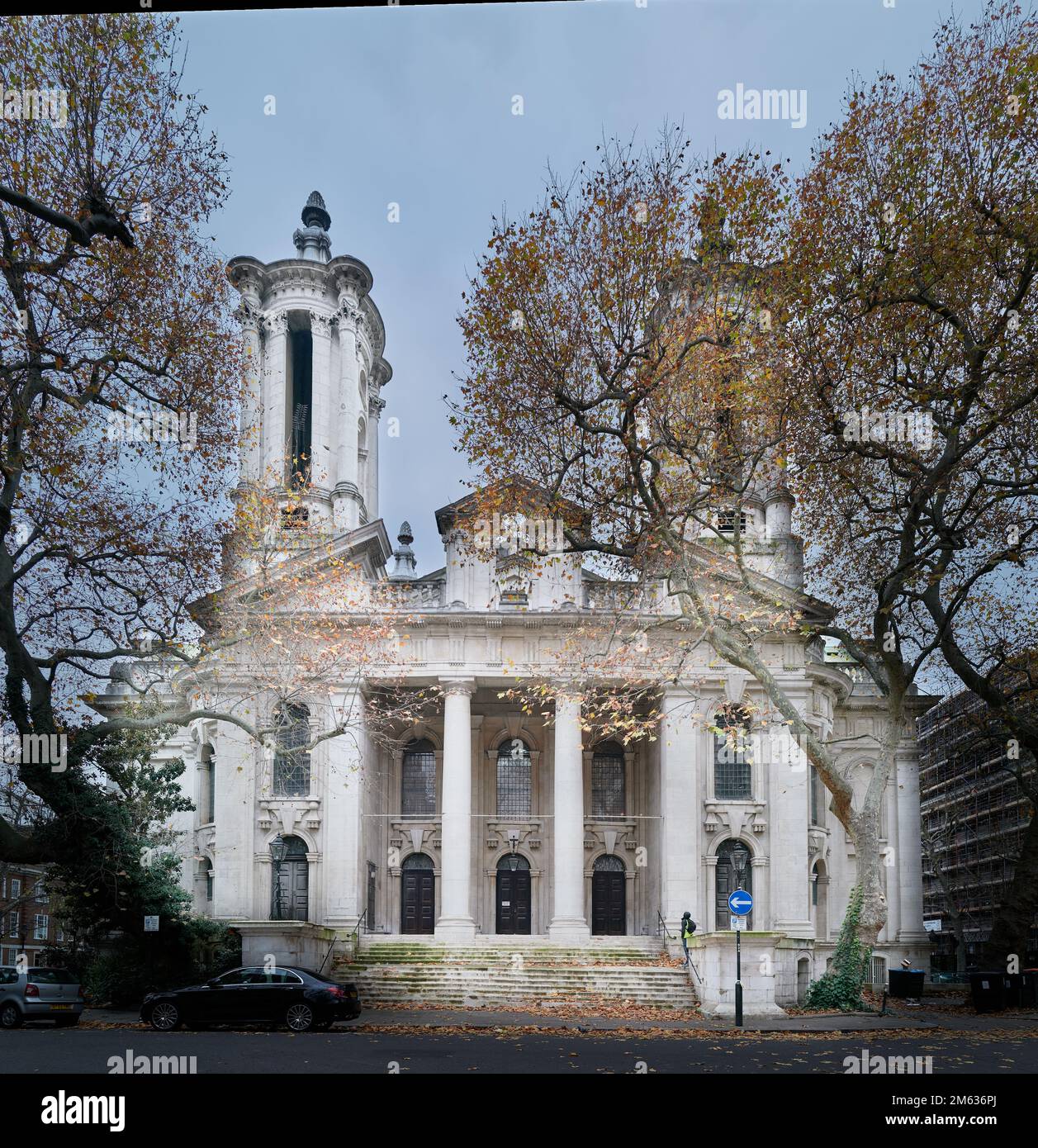 St John's Smith Square church, Smith Square, London, England Stock ...