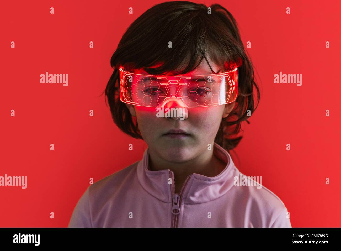 Cyberpunk neon girl hi-res stock photography and images - Alamy