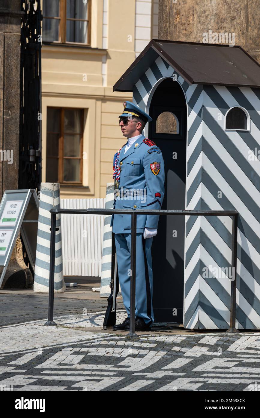 Czech republic guard hi-res stock photography and images - Alamy