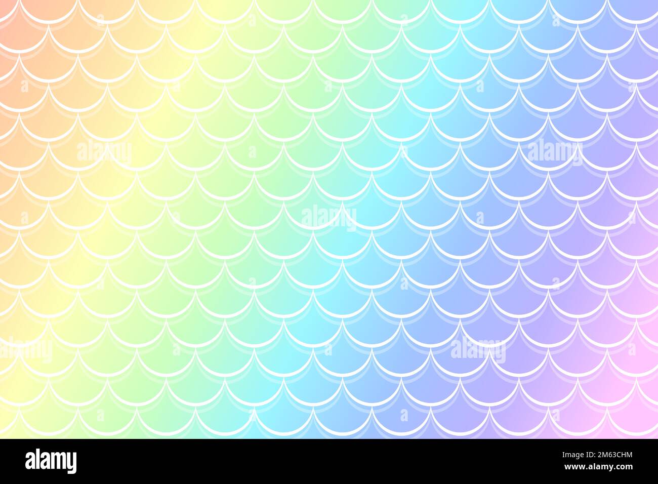 Mermaid rainbow background in fantasy style with scales. Unicorn ...