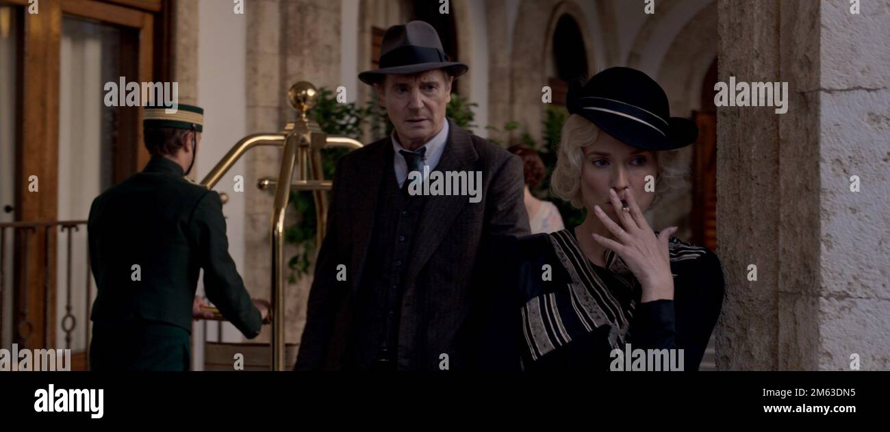 LIAM NEESON and DIANE KRUGER in MARLOWE (2022), directed by NEIL JORDAN ...