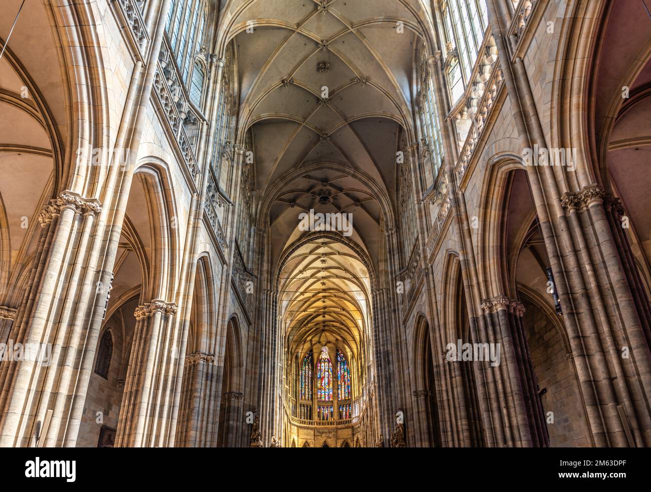 Prague castle interior hi-res stock photography and images - Alamy
