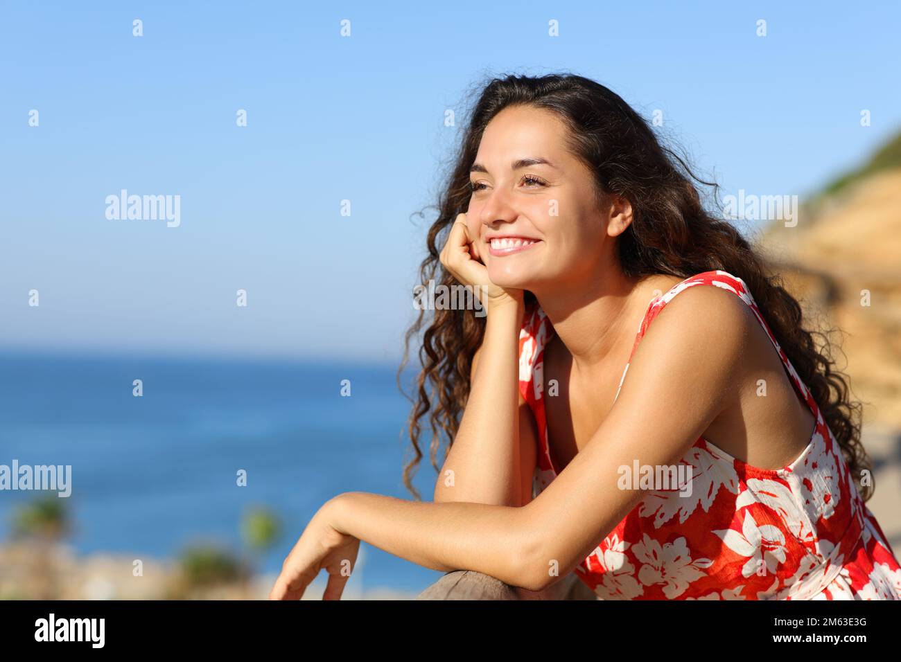 Contemplating hi-res stock photography and images - Alamy