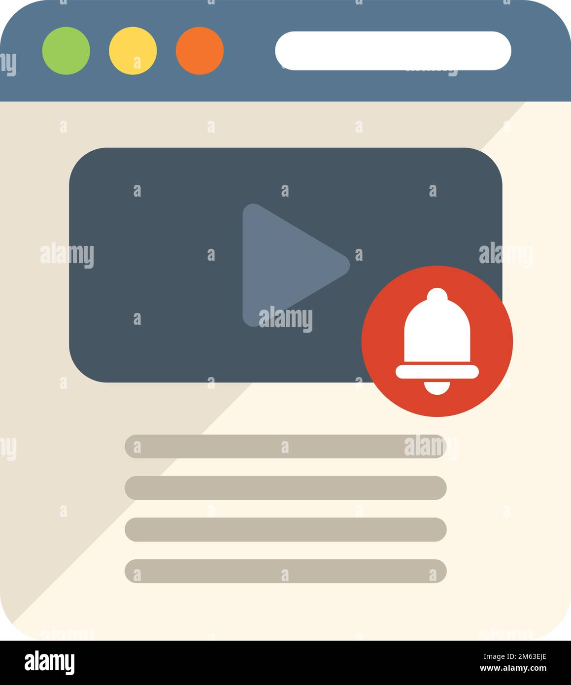 Subscription service icon flat vector. Model subscribe. Plan economy ...