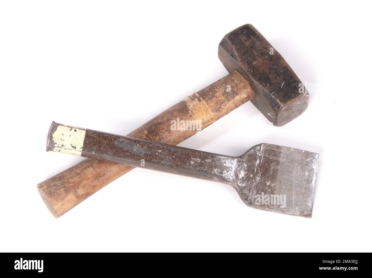 Ancient Chisel And Hammer