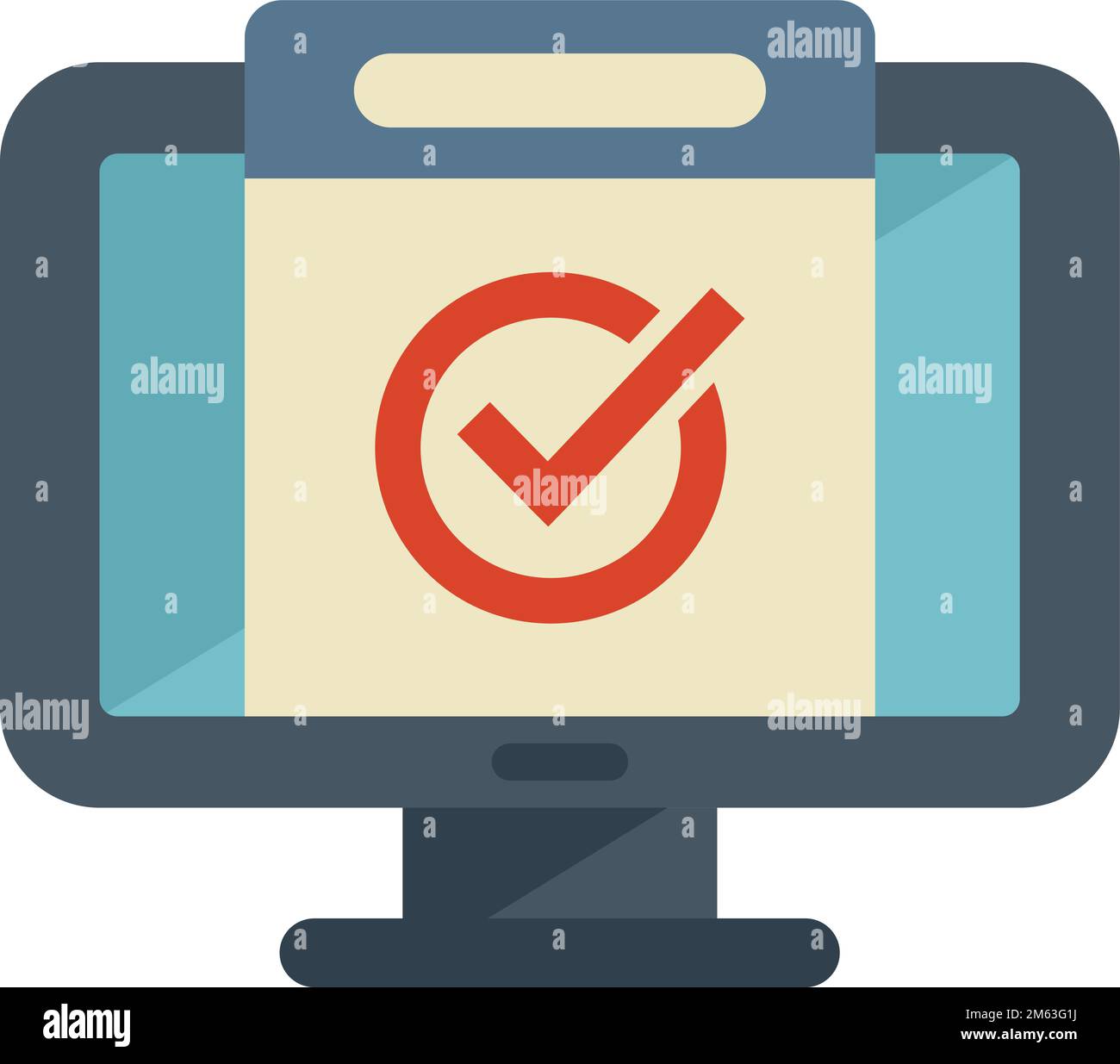 Delivery subscription icon flat vector. Model service. Business plan ...