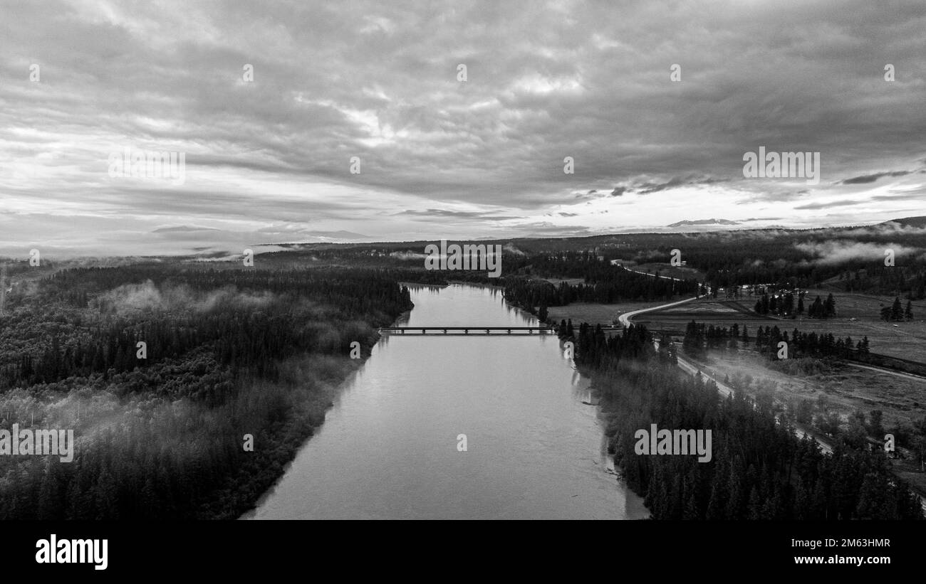 Invermere british columbia Black and White Stock Photos & Images - Alamy