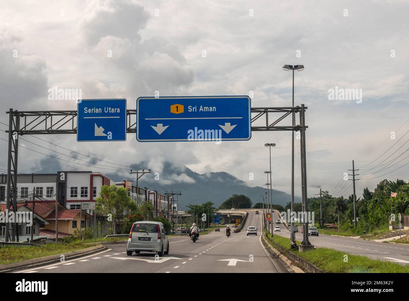 Kuching-Serian road is one of the most scenic drives in Sarawak, East ...